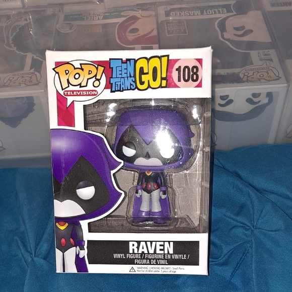 Funko | Other | Funko Pop Teen Titans Go Raven Vinyl Figure | Poshmark